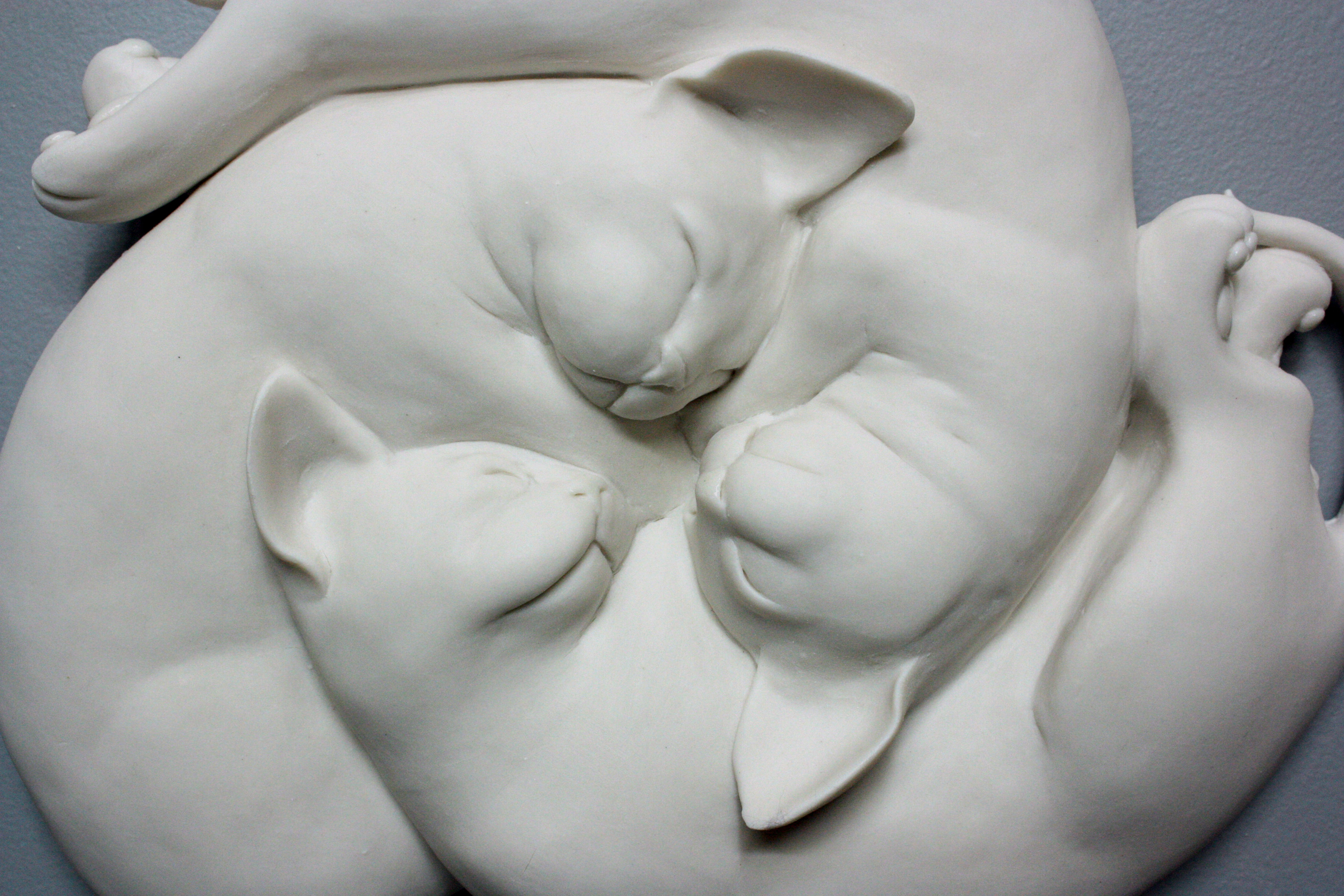 Bethany Krull - Kitty Cuddle Pile – Antler Gallery